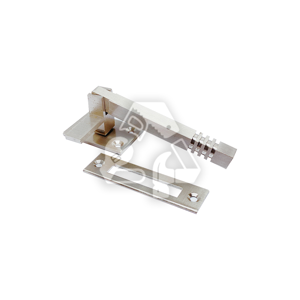 Brass SS Finish Square Type Fastner – 4 Hole - Hardware Store