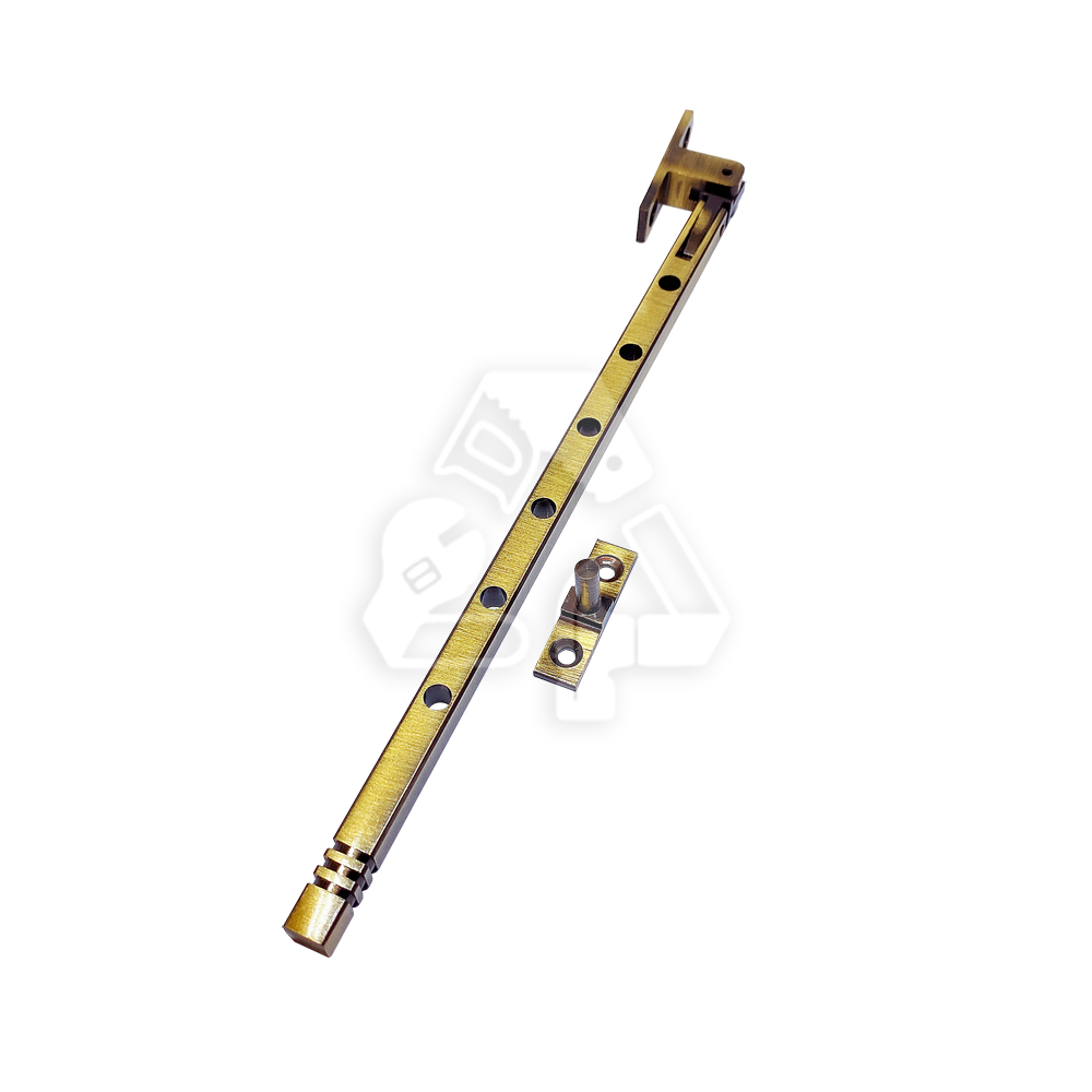 Brass Sq Type Stay AB Finish – 2 Hole - Hardware Store