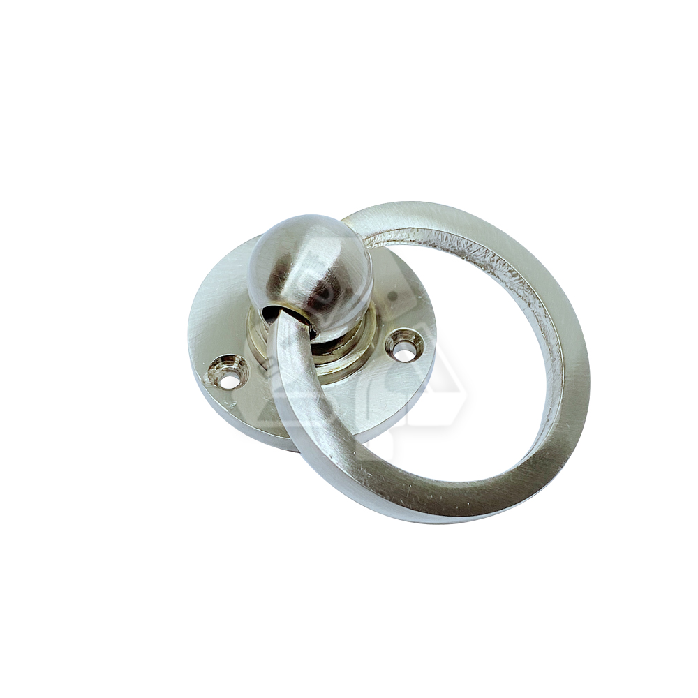 Window Ring Round/Type Brass S/S Finish - Hardware Store