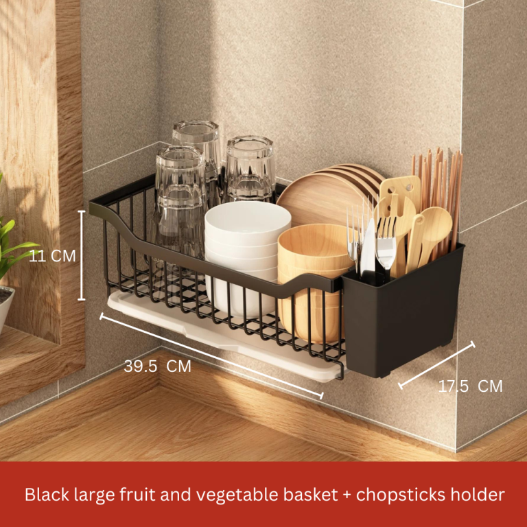Wall Mount Vegetable and Fruit Storage Rack