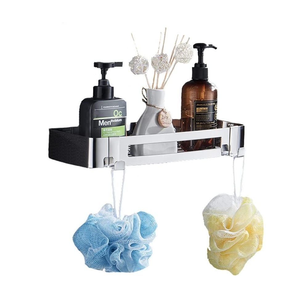 Sleek Wall-Mounted Bathroom Rack