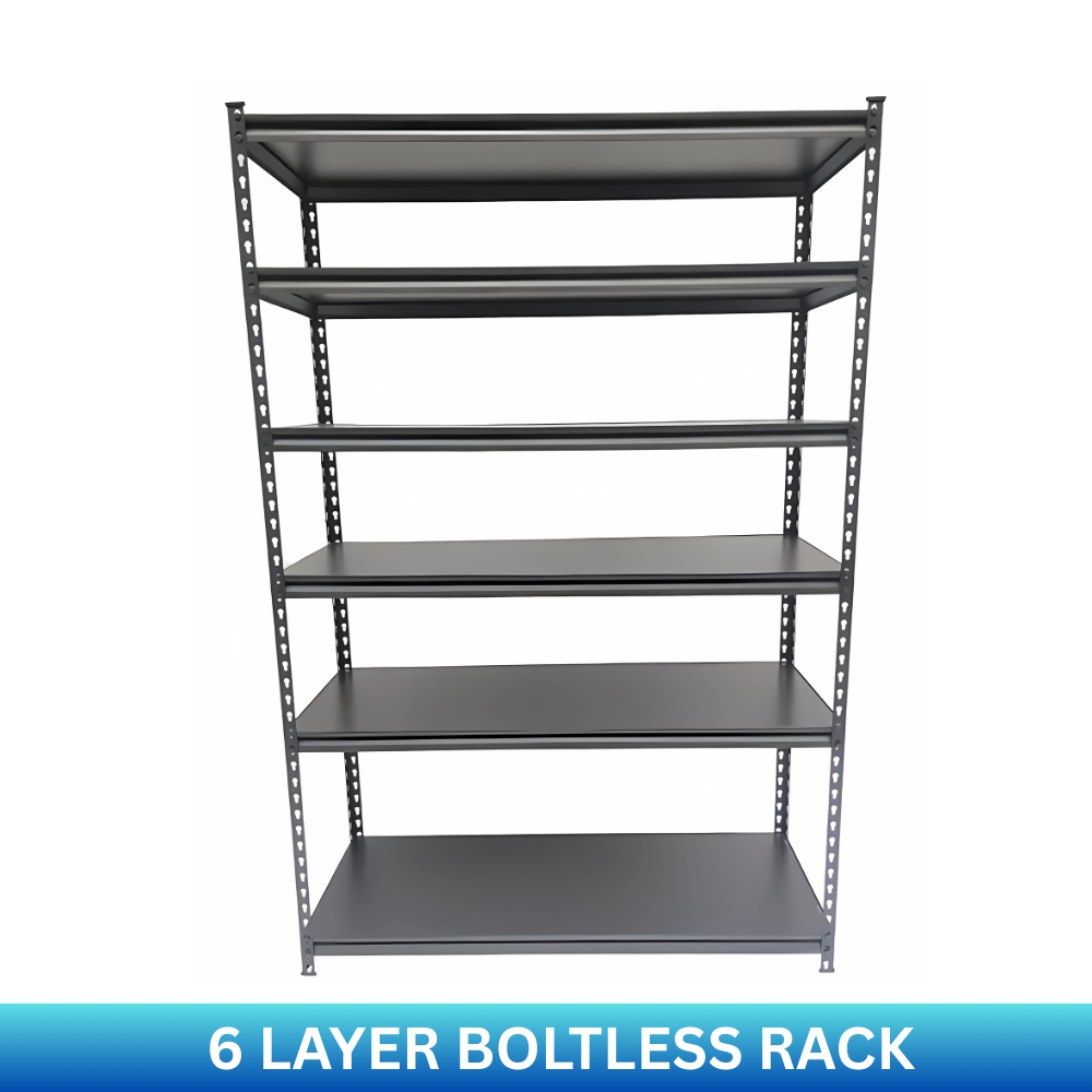 Heavy Duty 6 Tier Steel Rack Sri Lanka – Boltless Storage Shelving for ...